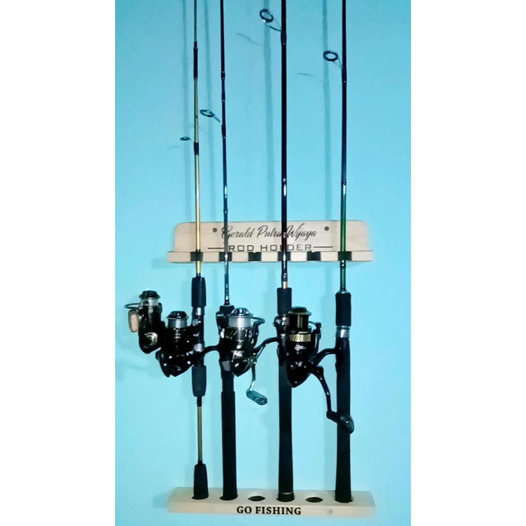 Jual RH.6 RAK JORAN PANCING / ROD HOLDER TEMPEL DINDING /TEMPAT JORAN ...