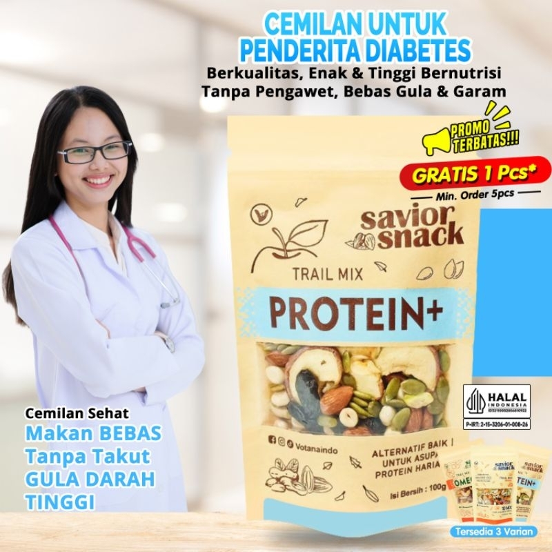 Jual Makanan Diabetes buat Ngemil Cemilan Sehat Bebas Gula | Savior ...