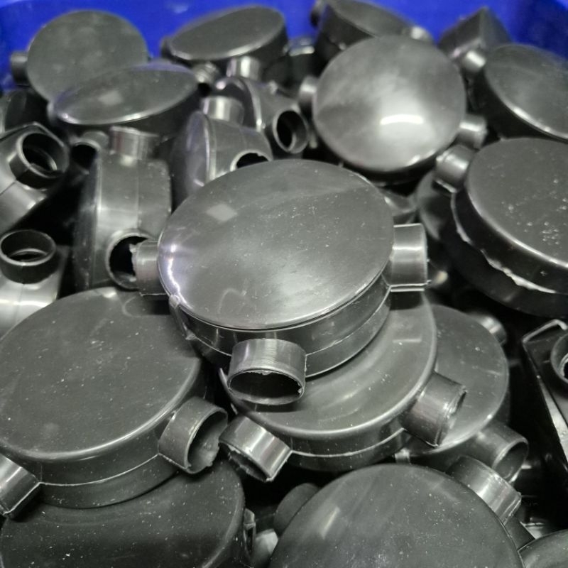 Jual Tedus T Dus Pipa Listrik Cabang 3 Hitam 20MM | Shopee Indonesia