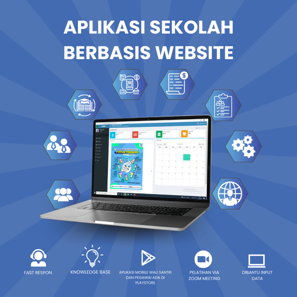 Jual Software Administrasi Sekolah Bergaransi -Paket Dasar 1 Tahun ...