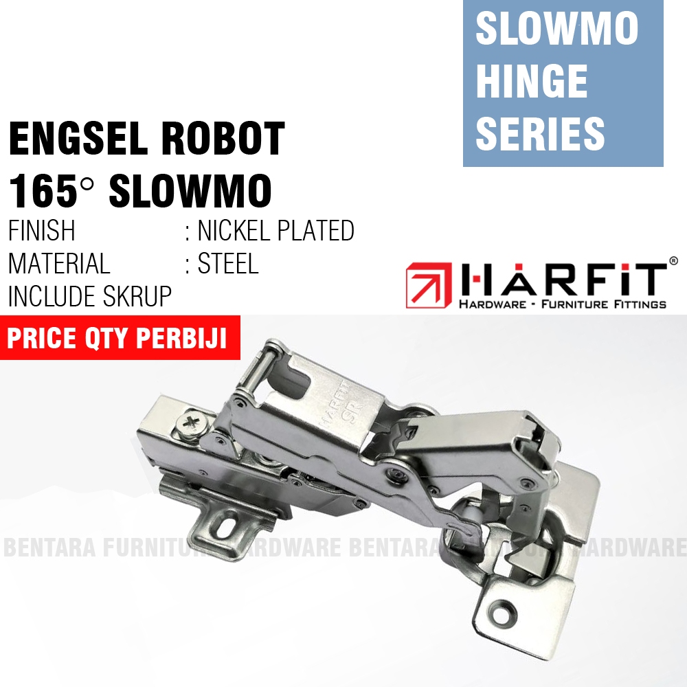 Jual HARFIT SR-0 LURUS 165 DEGREE ENGSEL SLOW MOTION ROBOT BUAYA PINTU ...