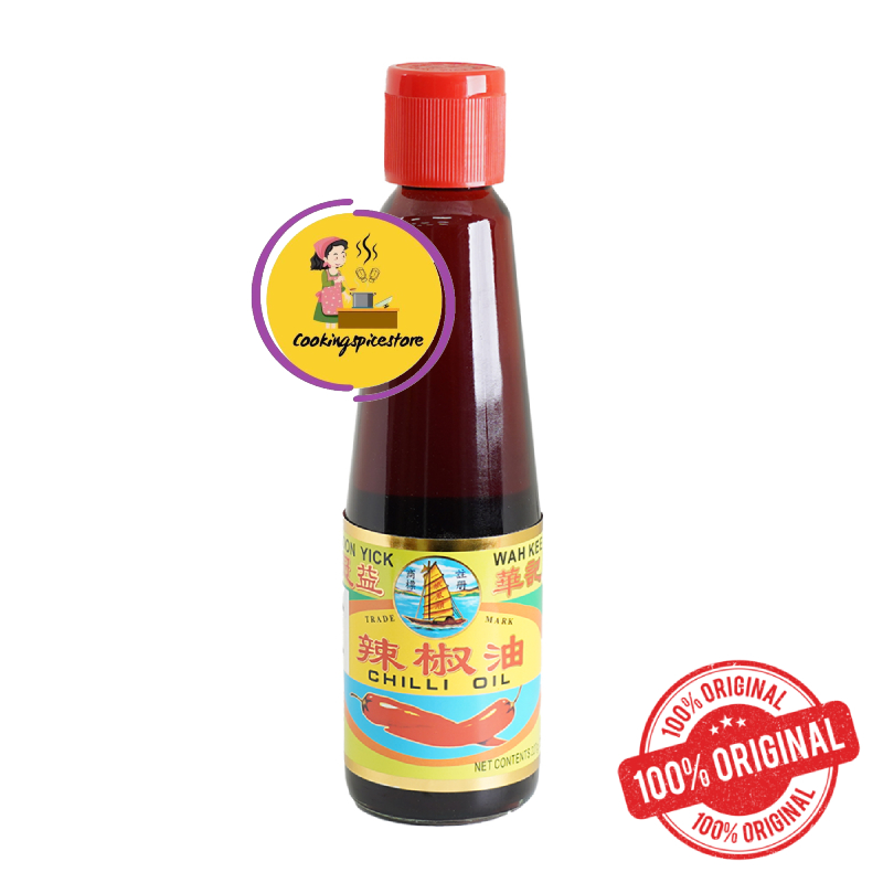 Jual CHILI OIL Koon Yick / Minyak Cabai [Botol Kaca 200ml] | Shopee ...