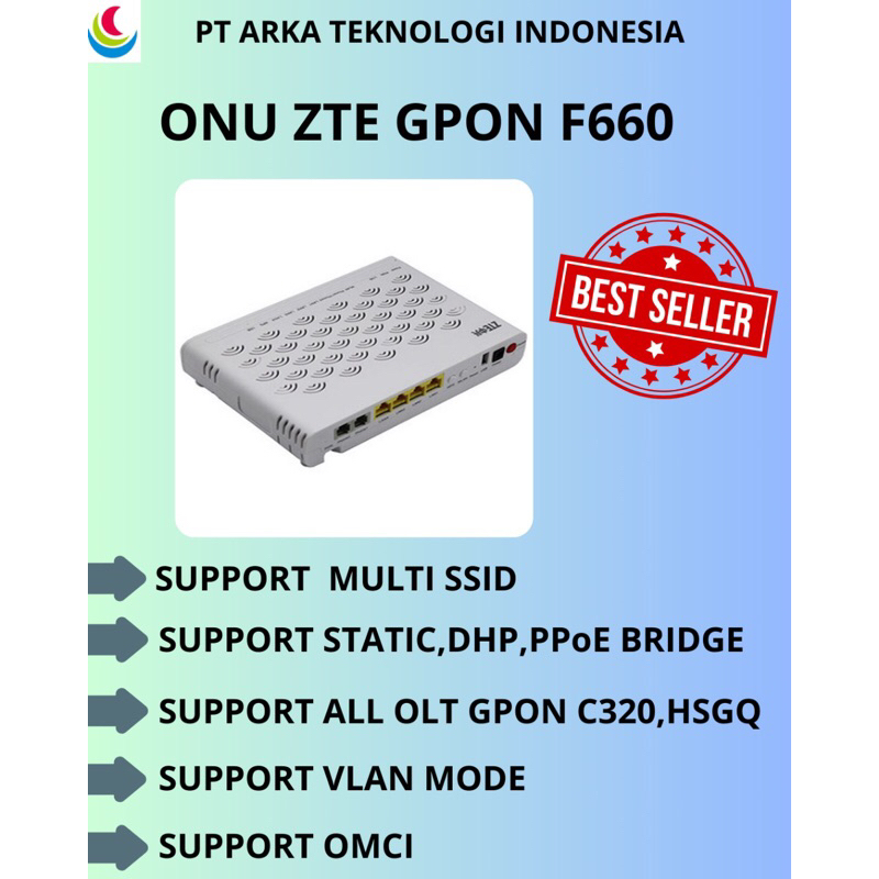 Jual MODEM ROUTER ZTE GPON F660 V5 ONT | Shopee Indonesia