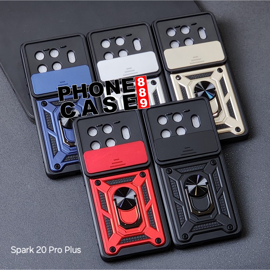 Jual Case Tecno Spark 20 Pro Plus Case Robot Case Transformer Slide Ring Case Tecno Spark 20 Pro