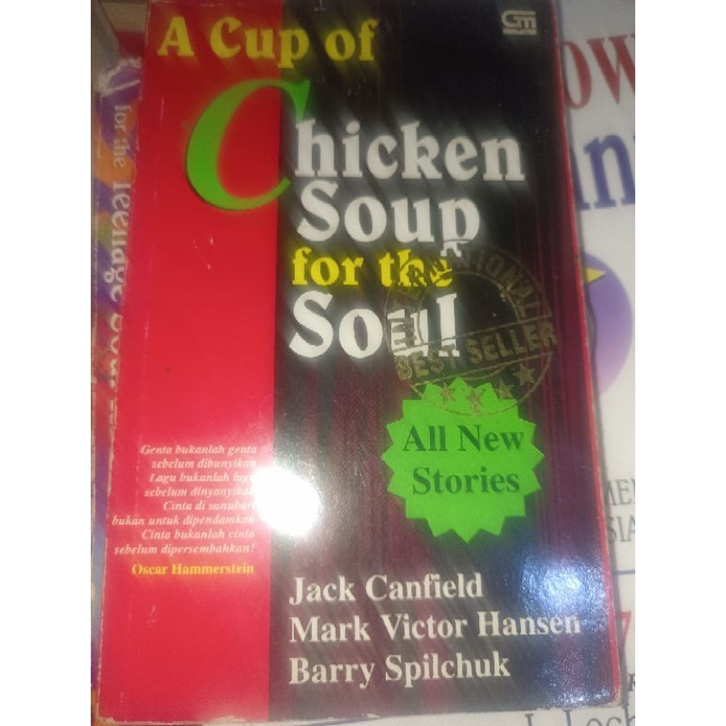 Jual Buku A CUP OF CHICKEN SOUP FOR THE SOUL, kisah inspiratif dalam kehidupan banyak orang ...