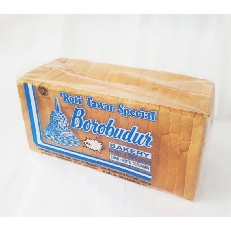 Jual ROTI TAWAR BOROBUDUR 500 GRAM | Shopee Indonesia