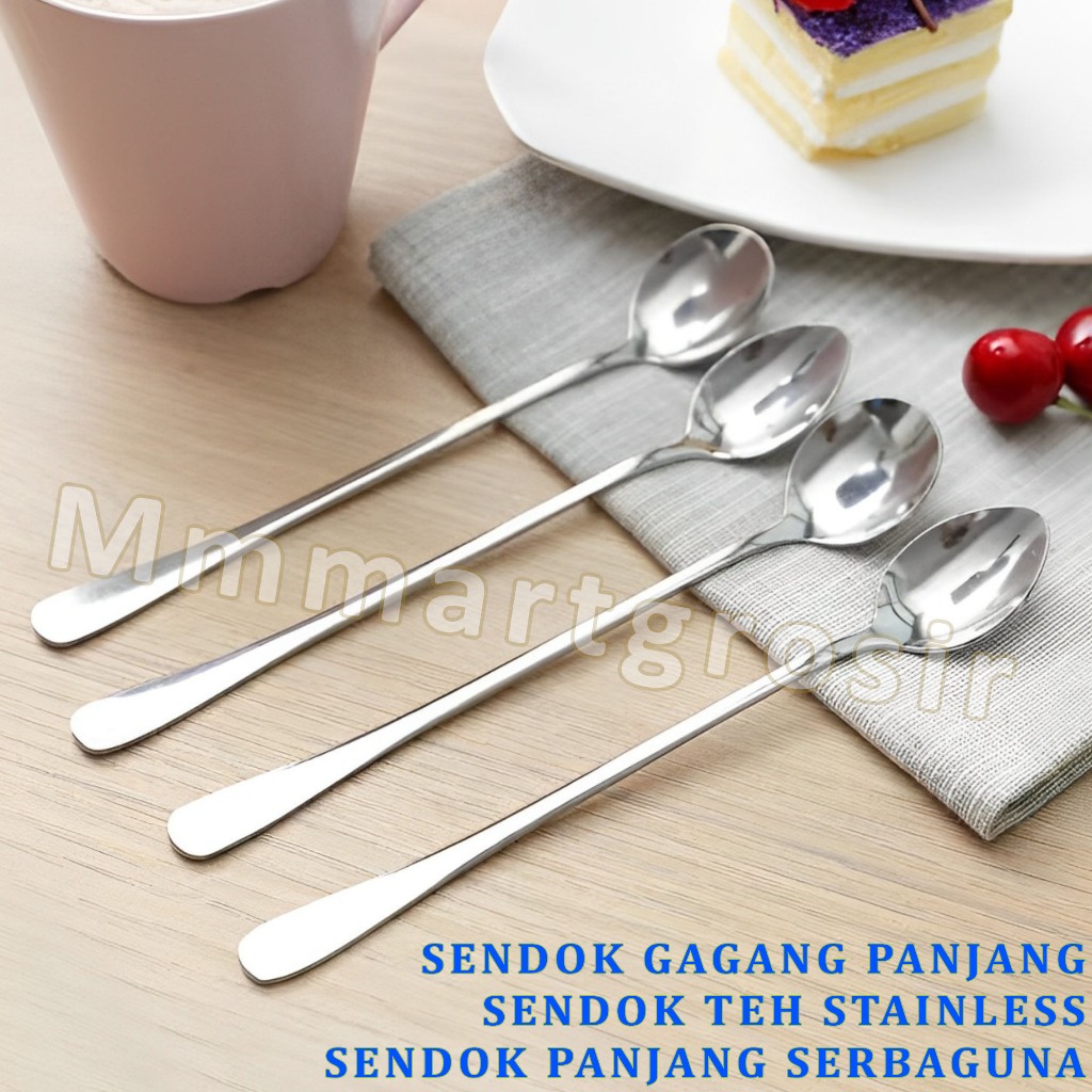 Jual Sendok Gagang Panjang / Sendok Teh Stainless / Sendok Serbaguna ...