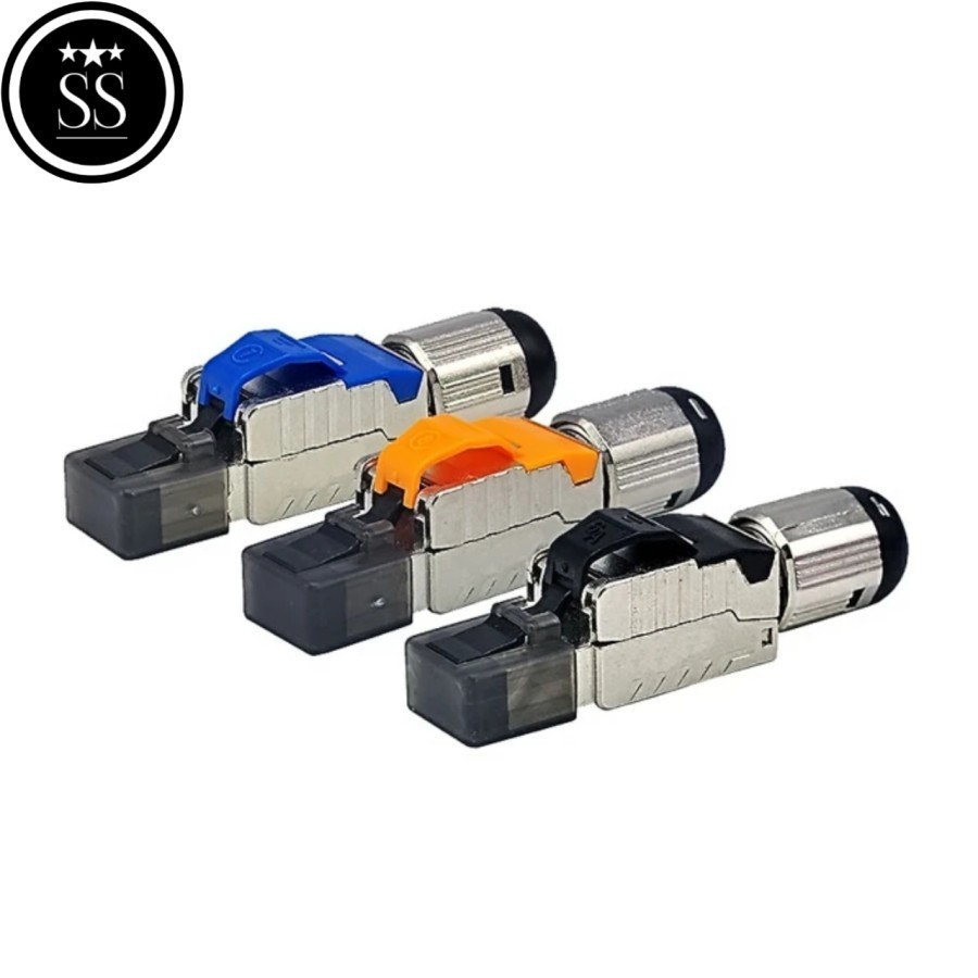 Jual Connector Cat 6a, cat7, cat8 / Konektor cat6 cat7 cat8 FTP STP ...