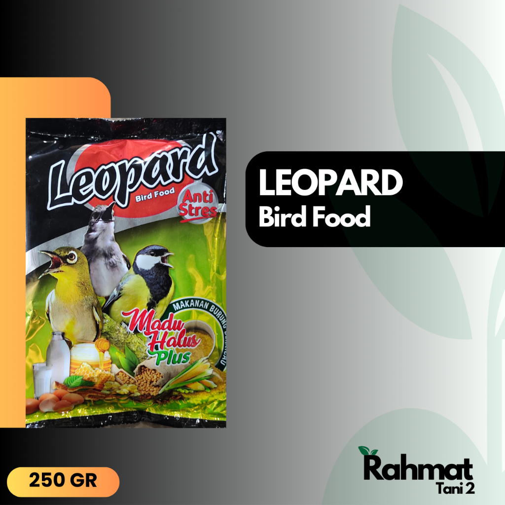 Jual LEOPARD Makanan Burung Pakan Burung (Bird Food) (200 gr) | Shopee ...