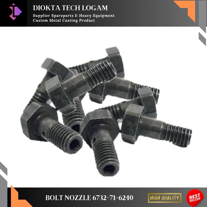 Jual BAUT SOLAR M6 PN 6732-71-6240 BAUT NOZZLE | Shopee Indonesia