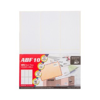 Jual APLI Basic Flexy (ABF) White Labels 50 X 100MM AF1010 | Shopee ...
