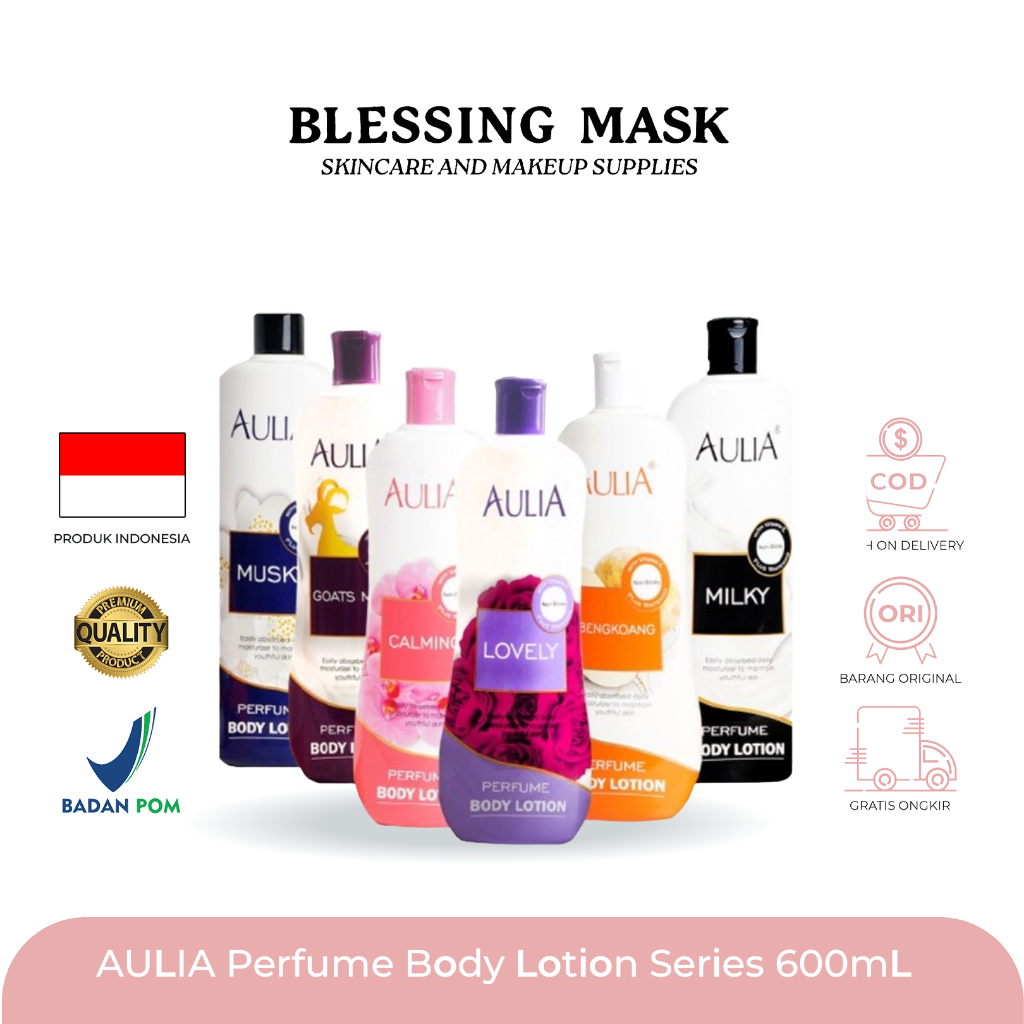 Jual AULIA Perfume Body Lotion - 600mL | Shopee Indonesia