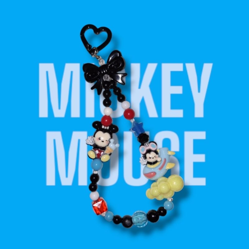 Jual [READY] Gantungan HP bracelet gelang / Bag Charm mickey mouse ...