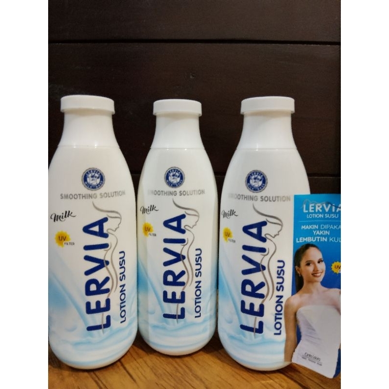 Jual LERVIA Hand Body Lotion Susu 200ml MILK | Shopee Indonesia