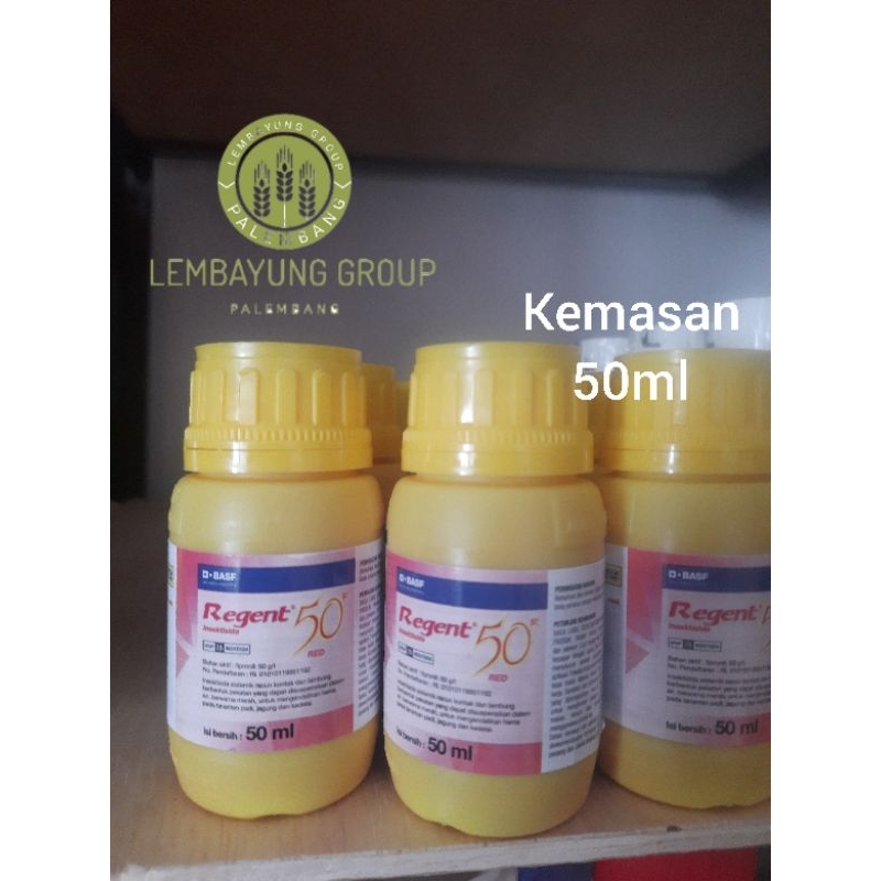 Jual REGENT 50SC merah INSEKTISIDA KEMASAN 50ML ORIGINAL PRODUK PT BASF ...