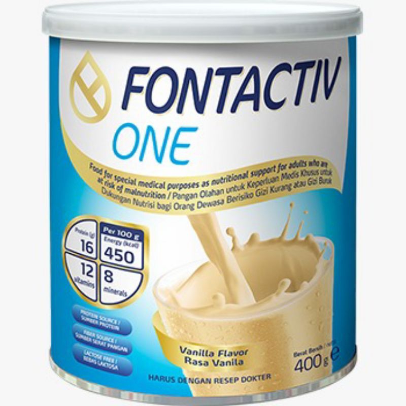 Jual SUSU FONTACTIVE ONE 400 gram - Fontactive Susu untuk Malnutrisi ...