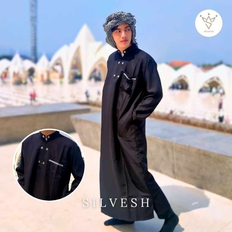 Jual JUBAH GAMIS PRIA DEWASA&REMAJA KUALITAS PREMIUM/Gamis Pria/Laki-laki/Muslim/Baju Pria ...