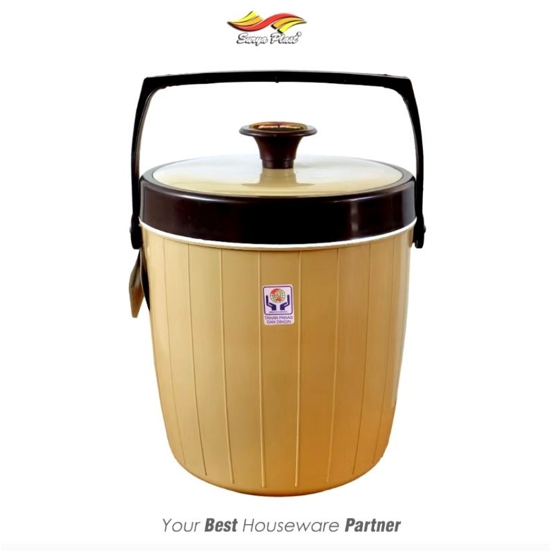Jual Tempat Nasi Tempat Es Termos Nasi Termos Es Rice Bucket 6L/8L/10L ...