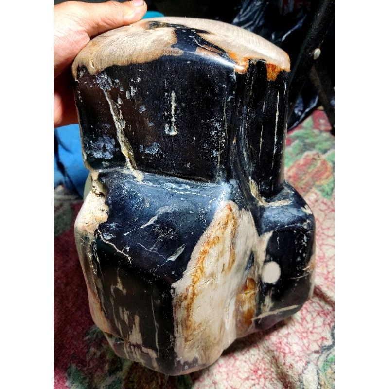 Jual POLES ALAM BATU POSIL KAYU GARUT, BERAT 11KG | Shopee Indonesia