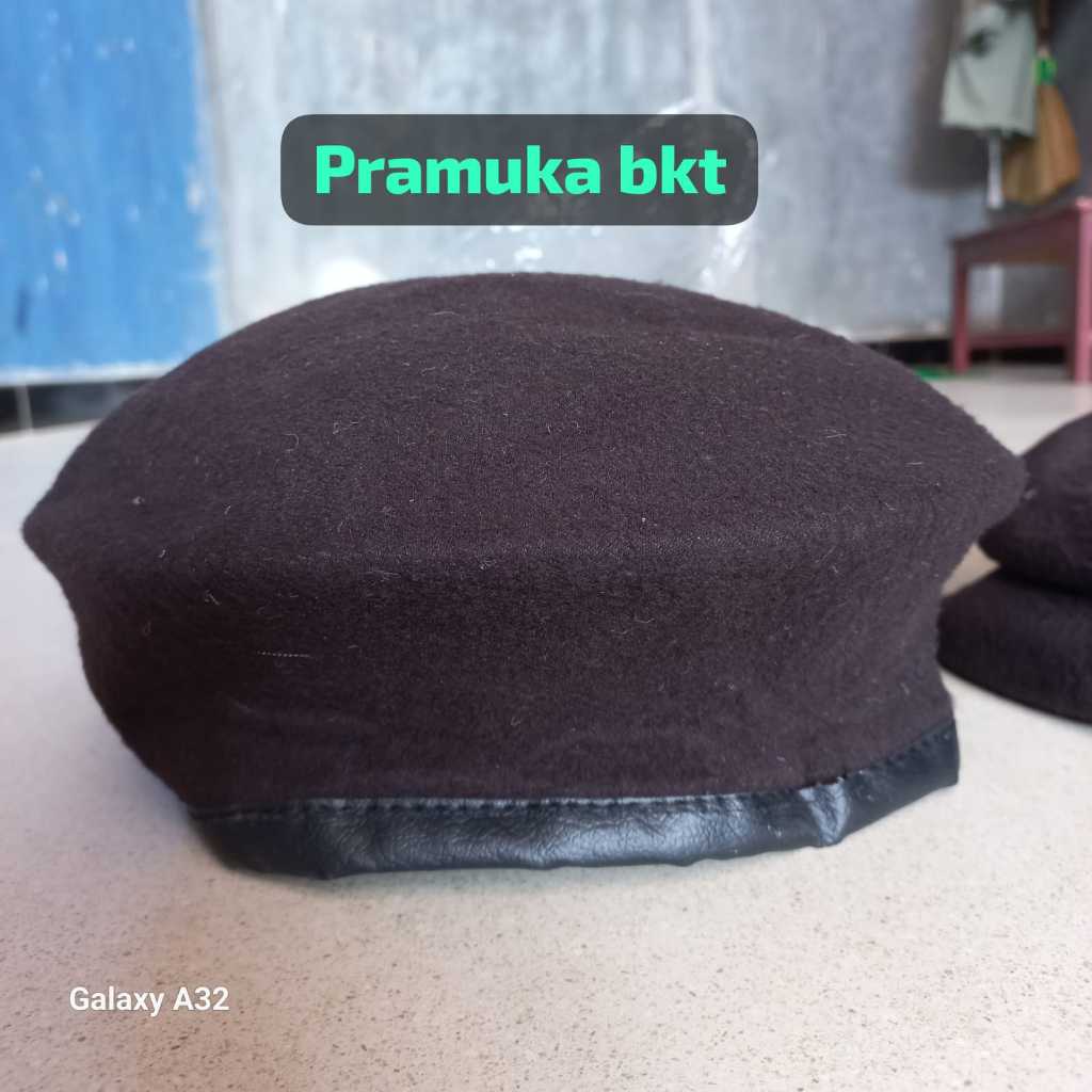 Jual Baret pramuka tebal bagus presisi tidar bijian | Shopee Indonesia