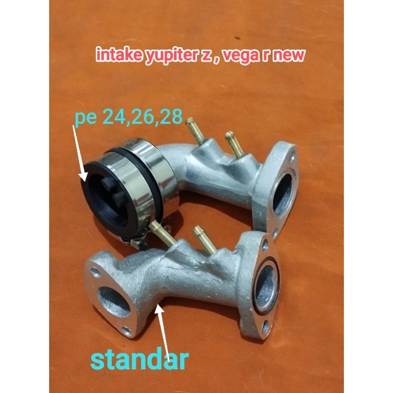 Jual intake jupiter z pasang karbu pe 24,26,28 | Shopee Indonesia