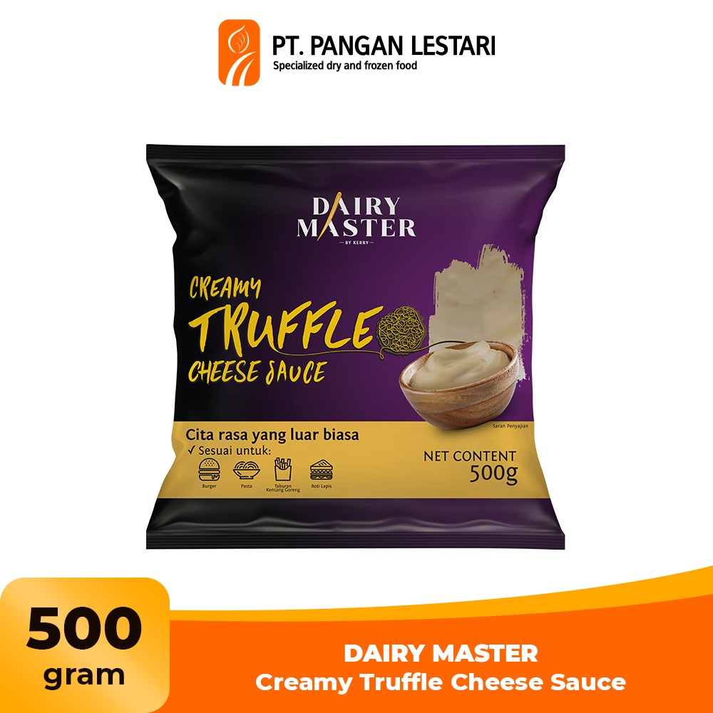 Jual DAIRY MASTER Creamy Truffle Cheese Sauce 500 gr | Shopee Indonesia