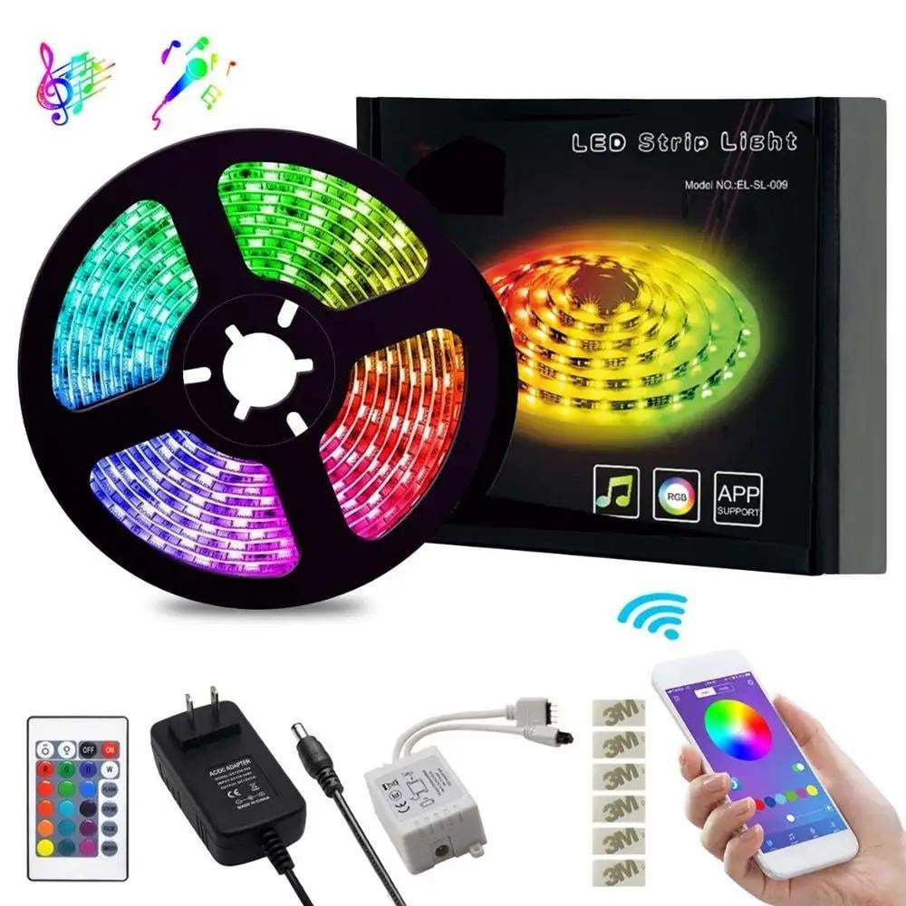 Jual Lampu LED Strip Running RGB 4 dan 8 Meter DC 12V + controller ...