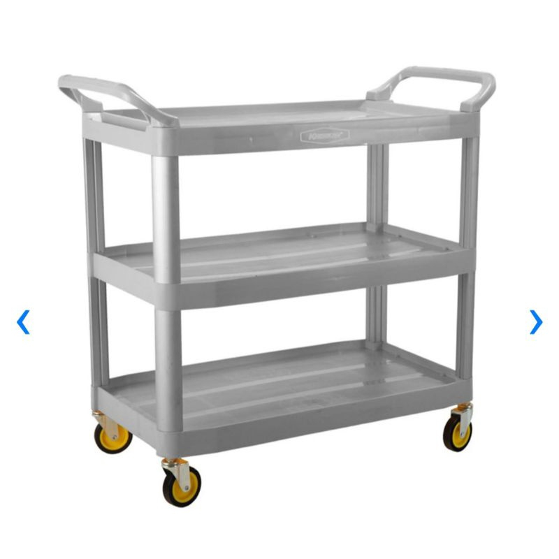 Jual Krisbow Troli Tiga Tingkat THREE STEP TROLLEY LARGE GREY 103x51x96 ...