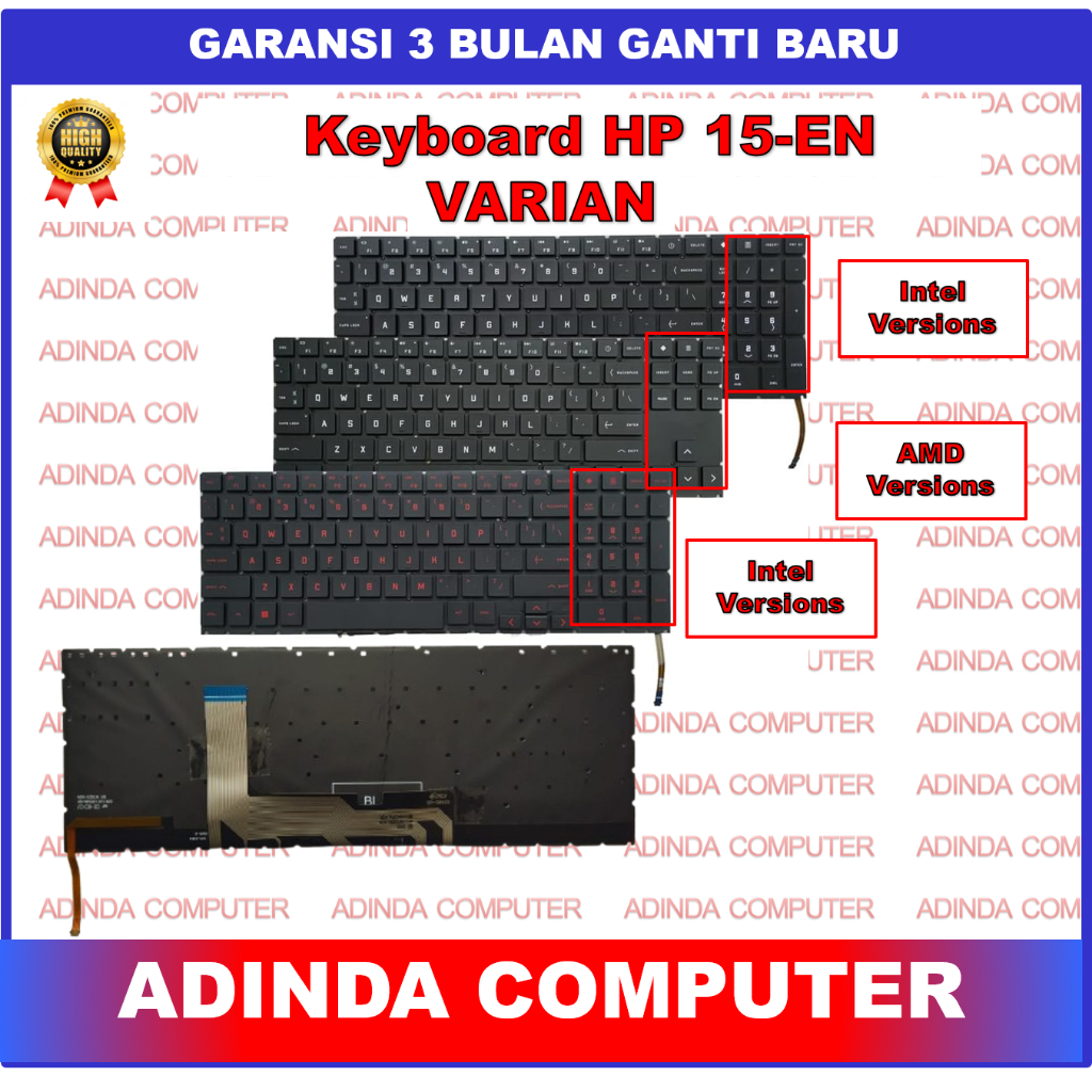 Jual Keyboard HP Omen 15-EN 16-C 16T-C 16C 16-C0001dx 16-C0002dx 16-C0011dx 16-C0035nr TPN-Q236 ...