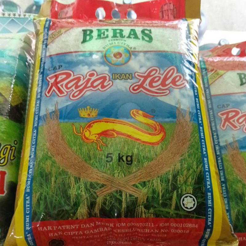 Jual beras raja lele kuning 5kg | Shopee Indonesia