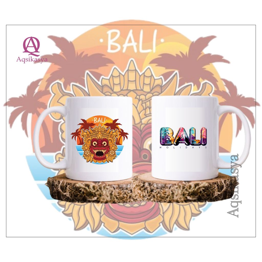 Jual SOUVENIR OLEH-OLEH BALI GELAS I HADIAH MUG I CENDRAMATA CANGKIR I ...