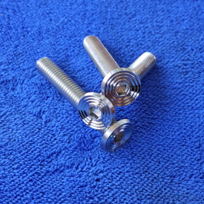 Jual baut stainless slim m8 atau baut 12 ukuran 20 25 30 35 40 50 atau 2cm 3cm 3.5cm 4cm 5cm ...