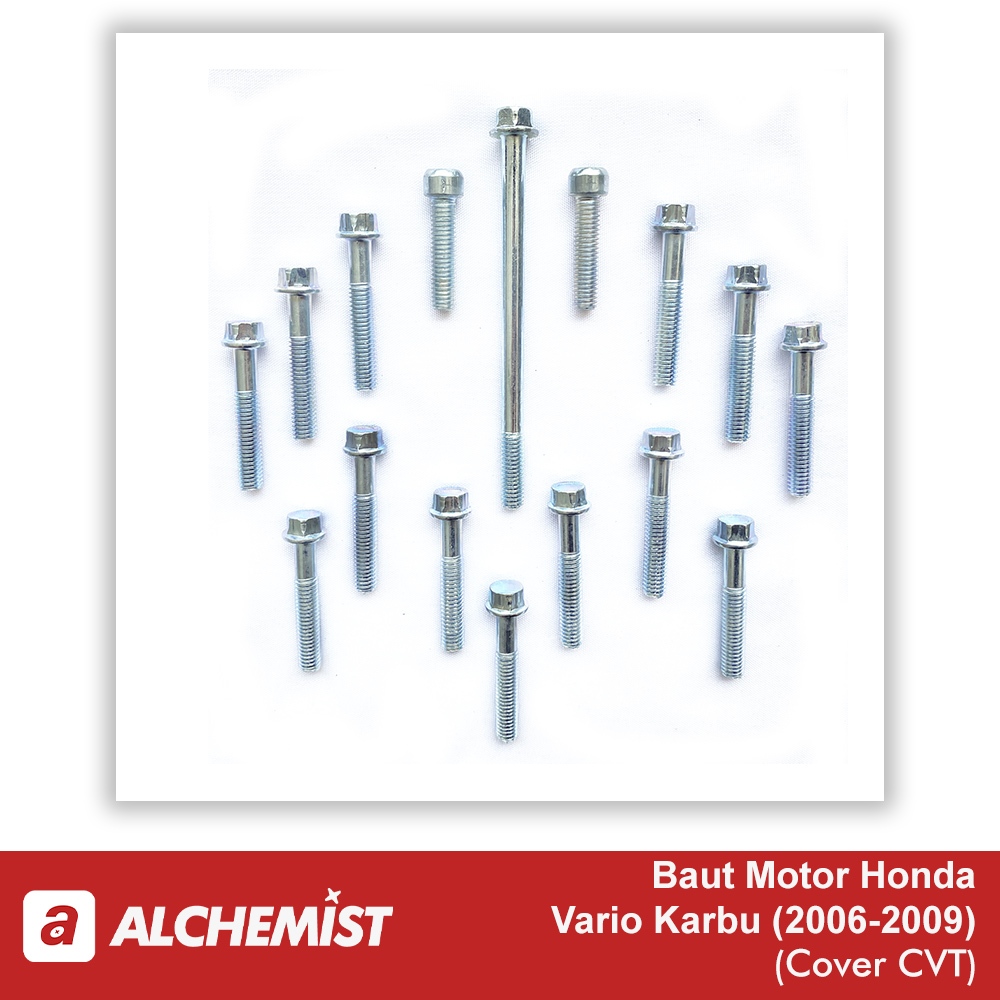 Jual Baut Cover CVT Honda Vario 110 / Baud CVT Vario 110 Karbu / Baut ...