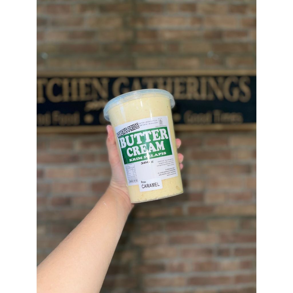 Jual BAKERS PRIDE BUTTER CREAM | PELAPIS ROTI | RASA MOCCA | CARAMEL ...