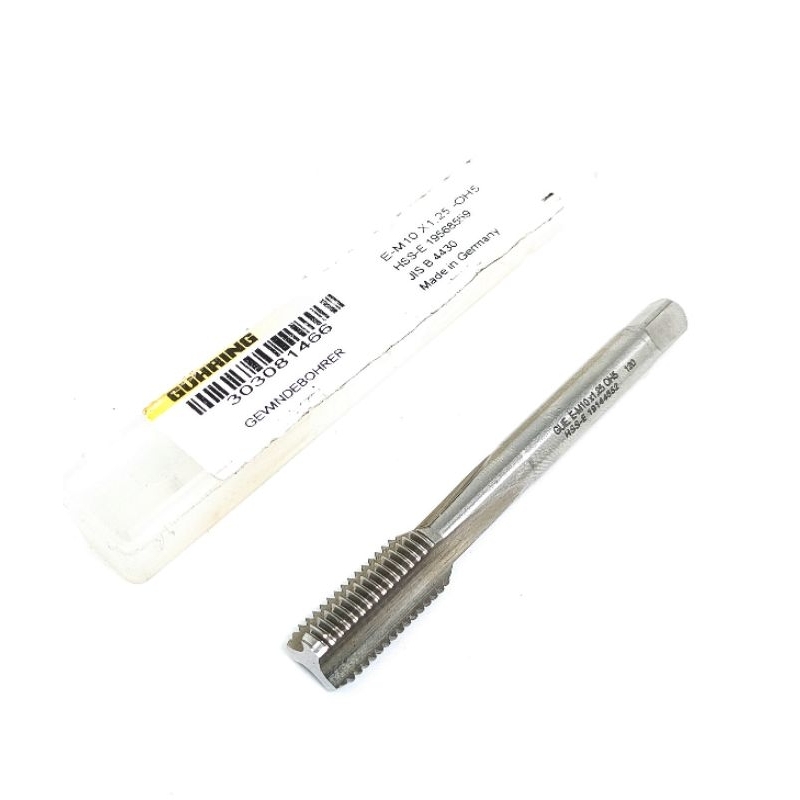 Jual tap baut kunci 14 tap lurus PO m10x1.25 Guhring Germany Seken tajam mulus ada Boknya ...
