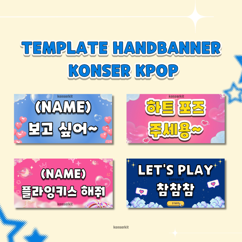 Jual HANDBANNER TEMPLATE KONSER KPOP TXT WAYV STRAY KIDS | Shopee Indonesia