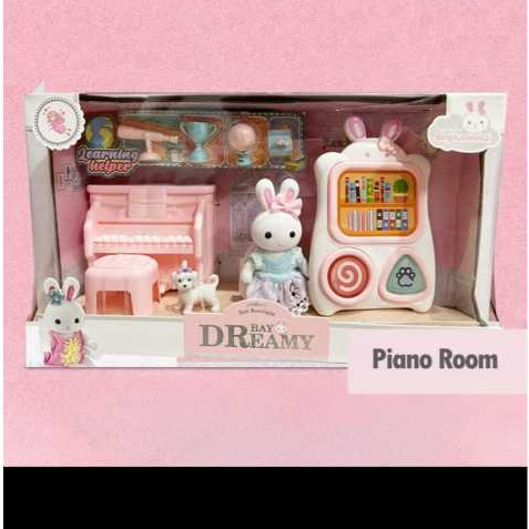 Jual Yasini Dreamy Bay Cute Boneka Bunny House Mainan Anak Pretend Play ...
