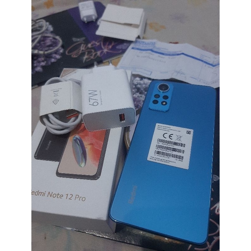 Jual XIAOMI REDMI NOTE 12 PRO RAM 8/256 GB GB & 6/128 GB LENGKAP ...