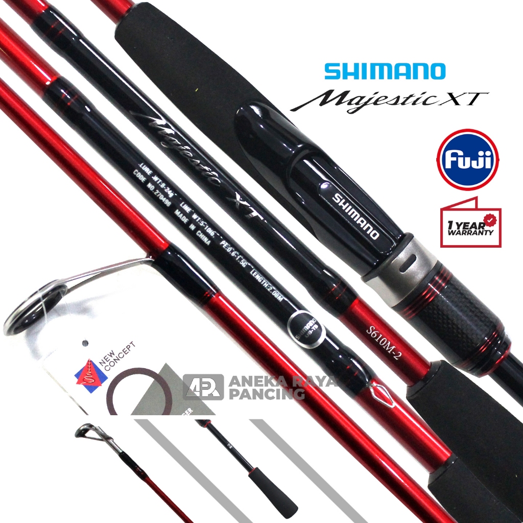 Jual JORAN SHIMANO 2021 MAJESTIC XT | Joran Majestic Ring Fuji | Joran Original Shimano | Joran ...