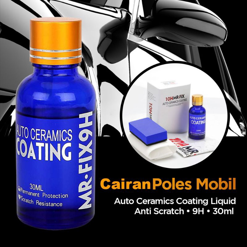 Jual Cairan Poles Mobil Auto Ceramics Coating Liquid Mobil Anti Scratch ...