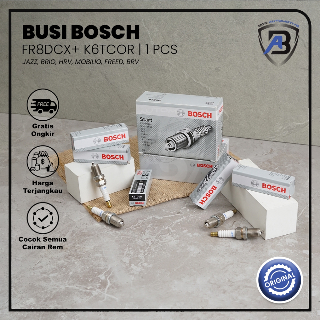 Jual Busi BOSCH Mobil Honda Jazz Brio Freed HRV Mobilio BRV FR8DCX ...