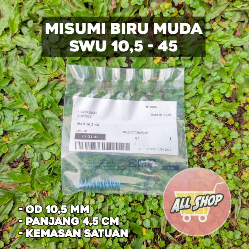 Jual Per Misumi Biru Muda 10,5-45 / Per Misumi / Spring misumi original ...