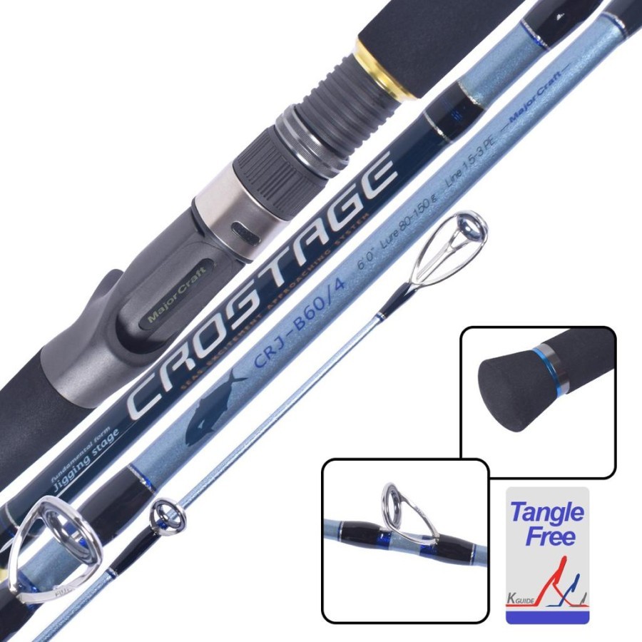 Jual Joran MAJOR CRAFT CROSTAGE CRJ-B60/3 63/4SP 63/5SP 662NS/TR | Jigging Casting Spinning | 1 ...