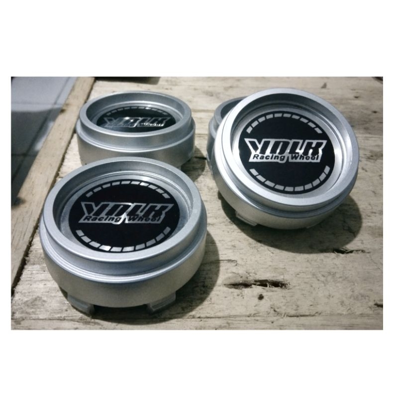 Jual Dop Center Velg Volk Racing Wheel Variasi Silinder silver 6,5cm ...