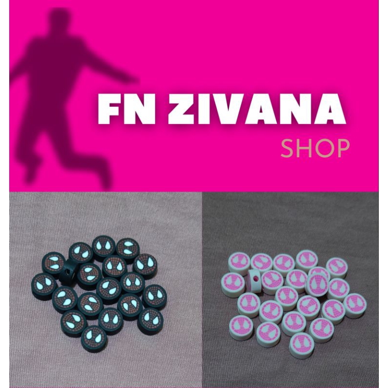 Jual (10pcs) Manik Manik Spiderman Miles Morales & Gwen Stucy Marvell ...
