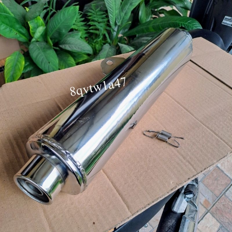 Jual power pipe muffler only Exhaust Raider 150fi 150carb Rusi_tc125 ...