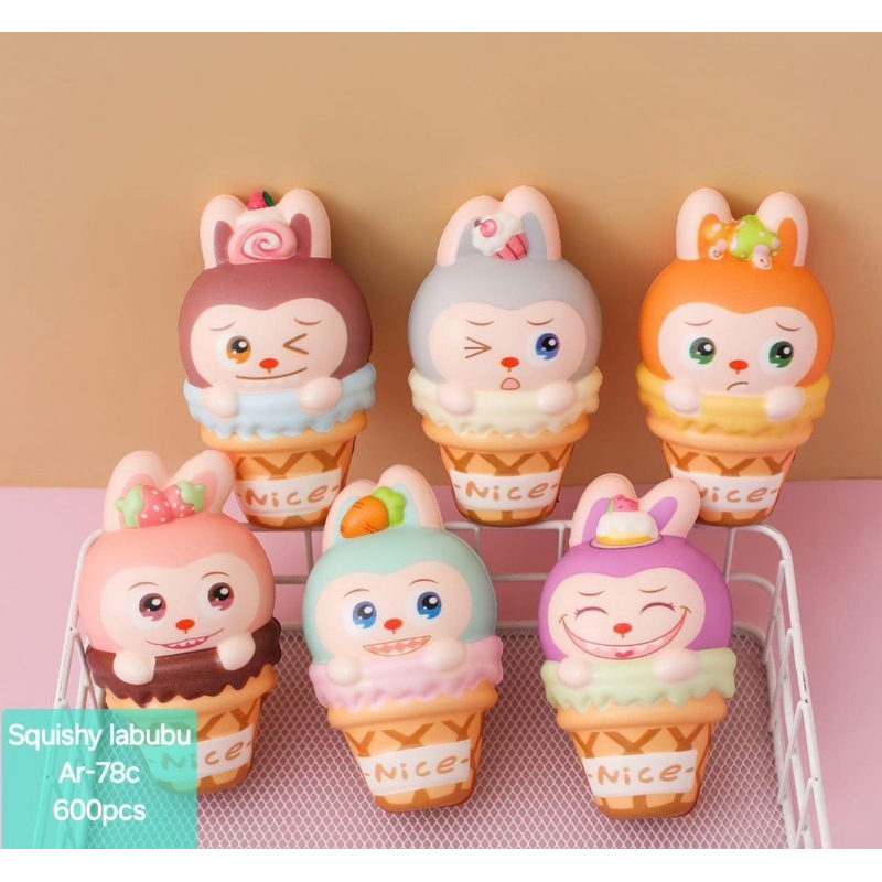 Jual Squishy Labubu / Kuromi / sanrio LED / squisi karakter lucu ...