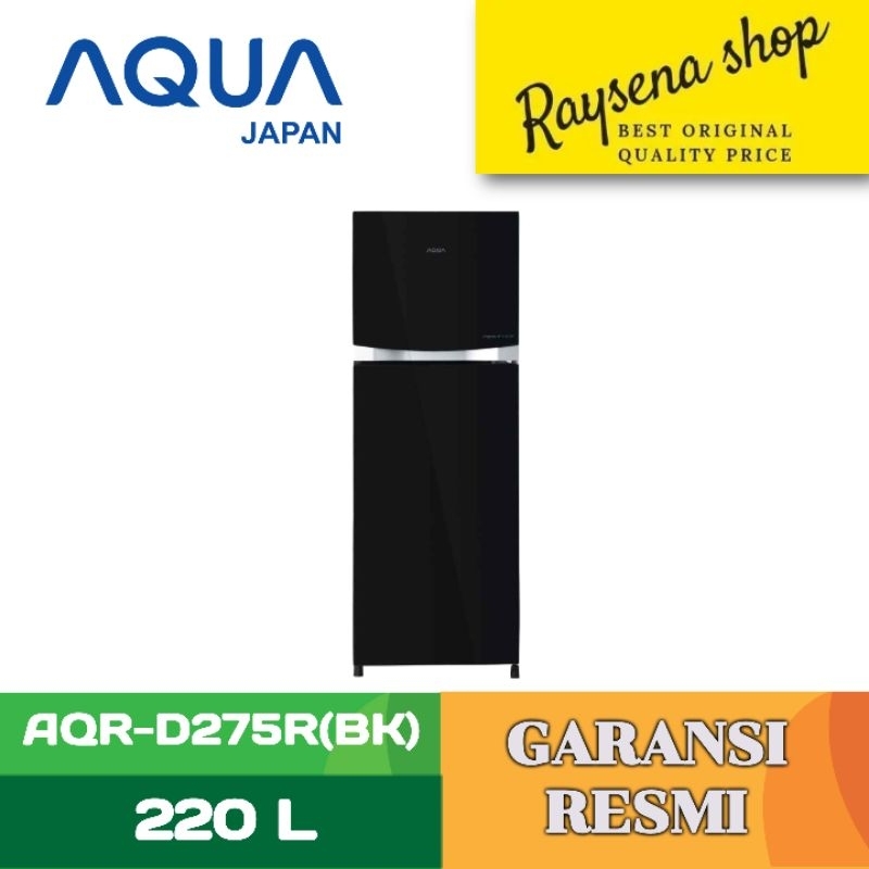 Jual AQUA KULKAS 2 PINTU KECIL SMALL 2 DOOR REFRIGERATOR AQR-D275R | Shopee Indonesia