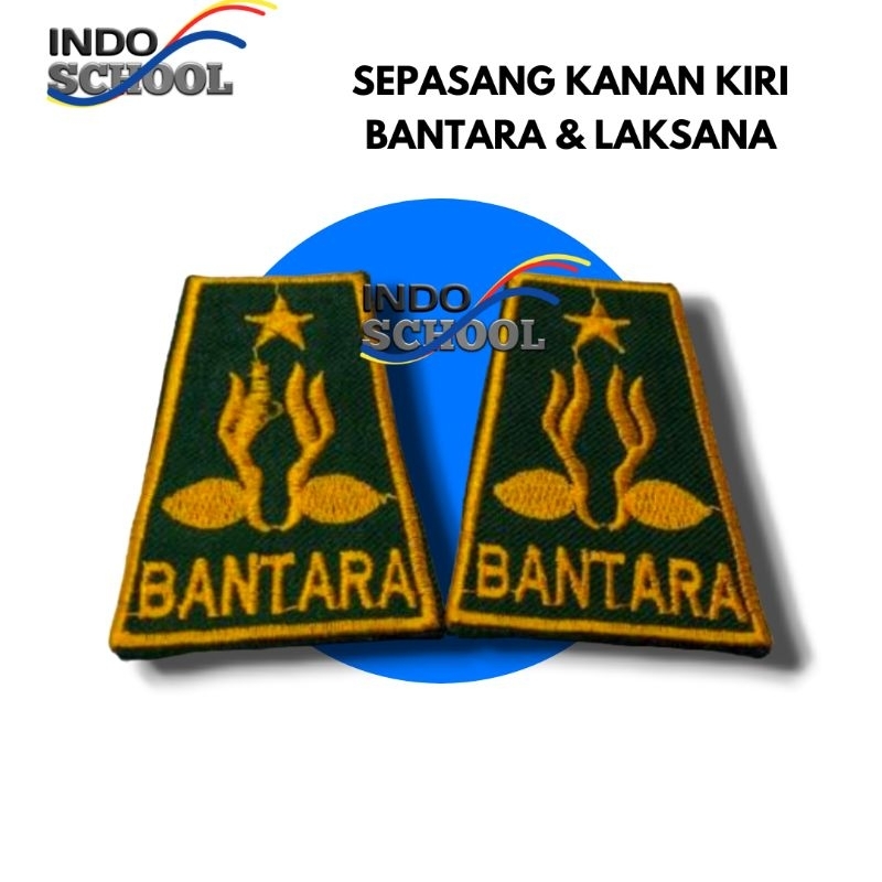 Jual SEPASANG KANAN KIRI BANTARA DAN LAKSANA BORDIR | SEPASANG TKU TKK ...