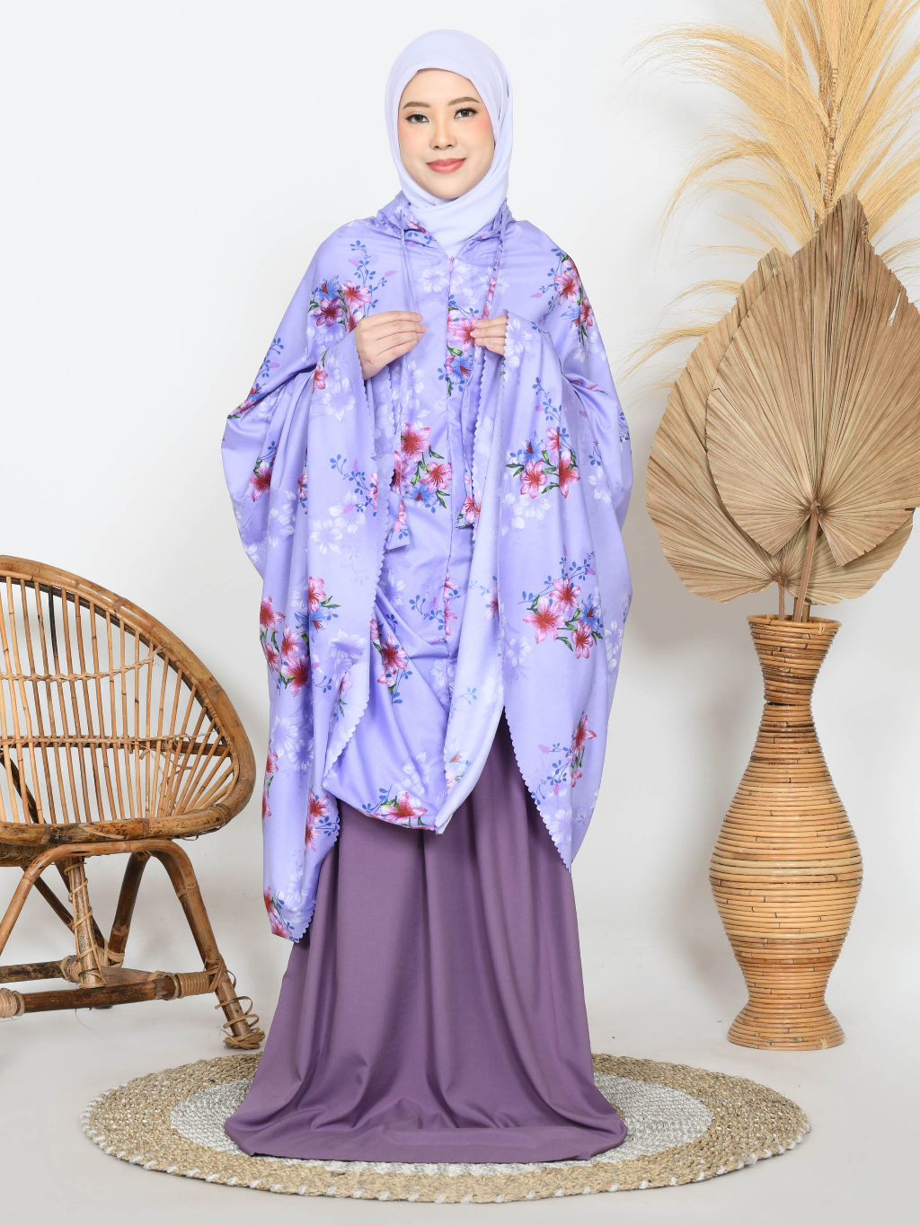 Jual Mukena Dewasa Katun Laser Cut Motif Kirana Mukena Dewasa Motif ...